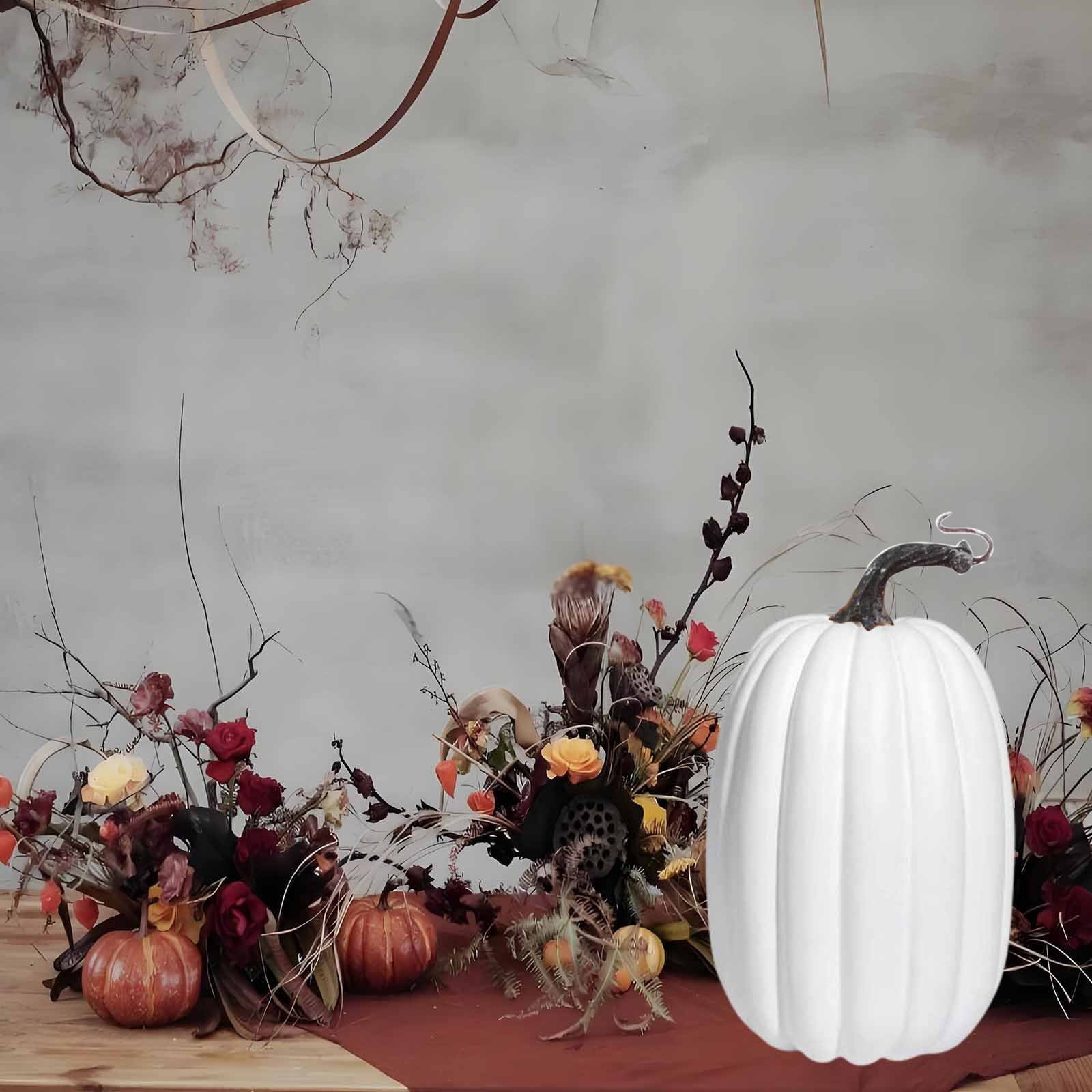 BZPIZ Halloween Decorations Indoor Under 10$ Festival Pumpkins Statue ...