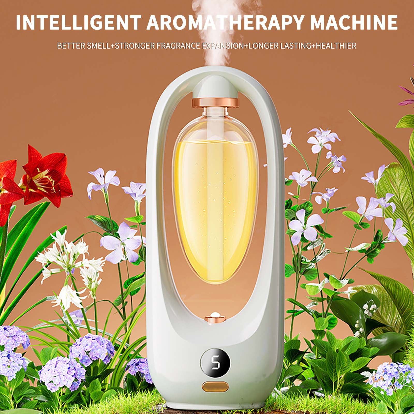 BZPIZ Humidifiers for Home No Filter,New Quiet Air Diffuser Humidifier ...