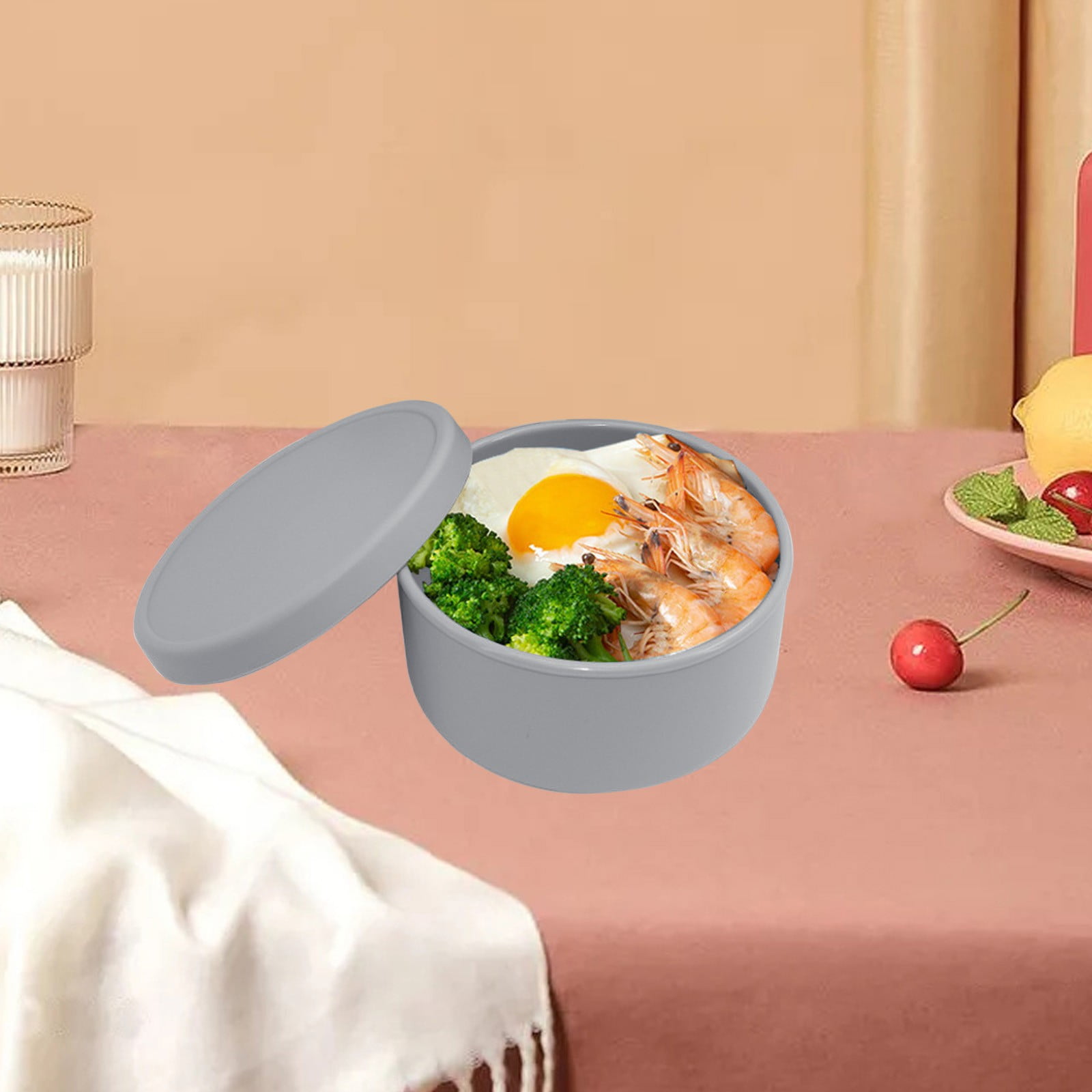 BZPIZ Kitchen Deals Adult Bento Box Bento Box for K-ids with Utensil ...