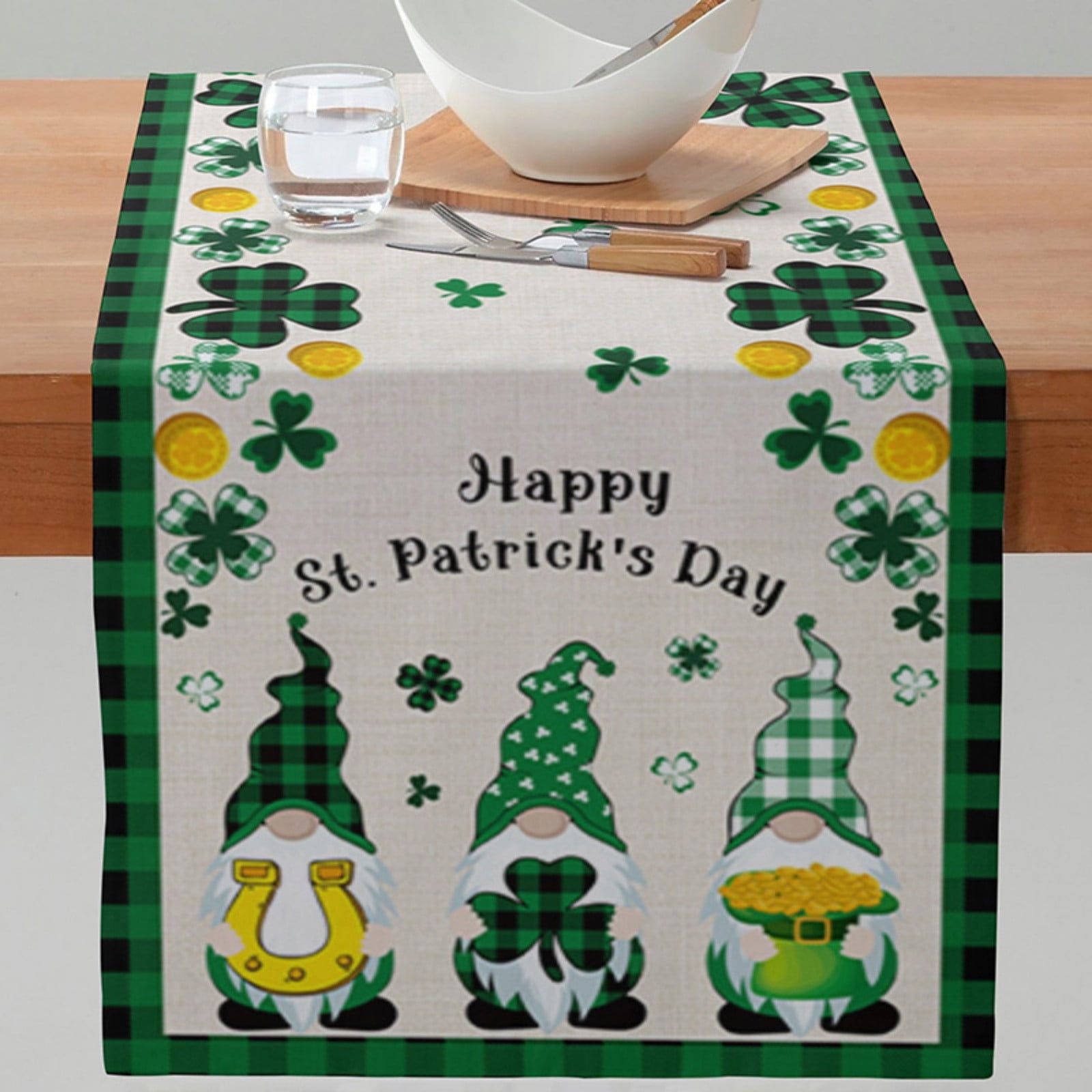 BZPIZ Kitchen & Table Linens Clearance Green Table Linens Waterproof ...