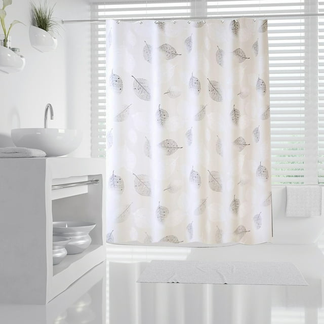 BZPIZ PEVA Shower Curtains with Designs,Mold Resistant Shower Curtain ...