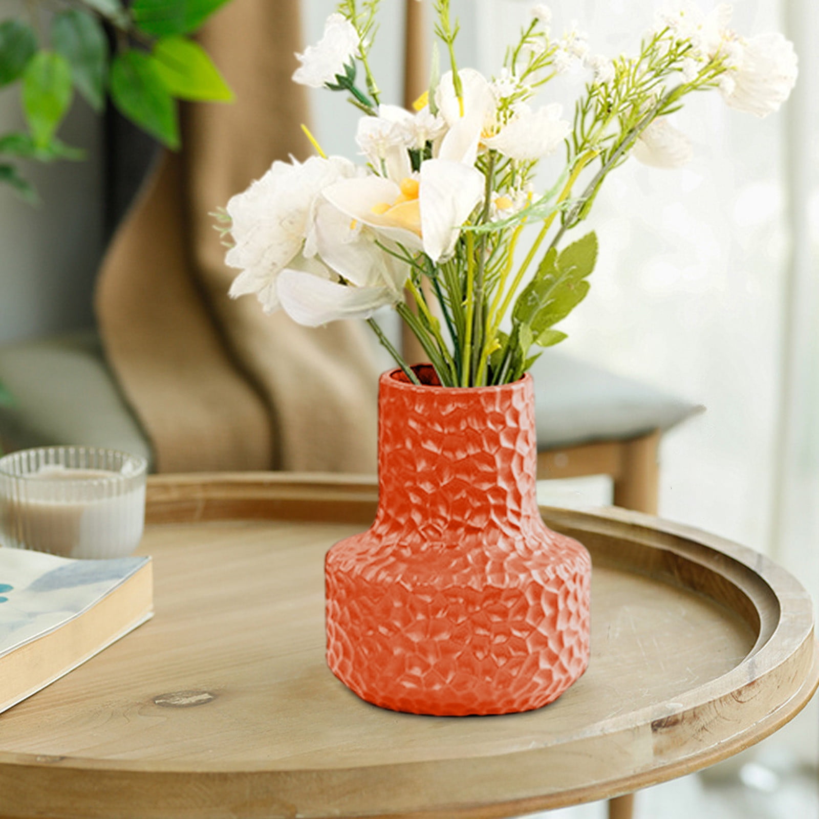 BZPIZ Small Flower Vase Unbreakable Vase for Flowers Modern Home ...