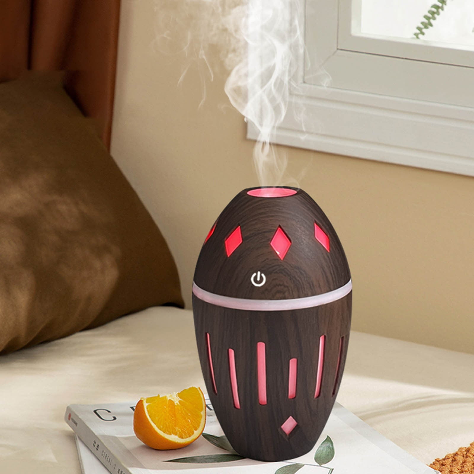 BZPIZ Travel Humidifier for Room Kids,New Quiet Air Diffuser Humidifier ...