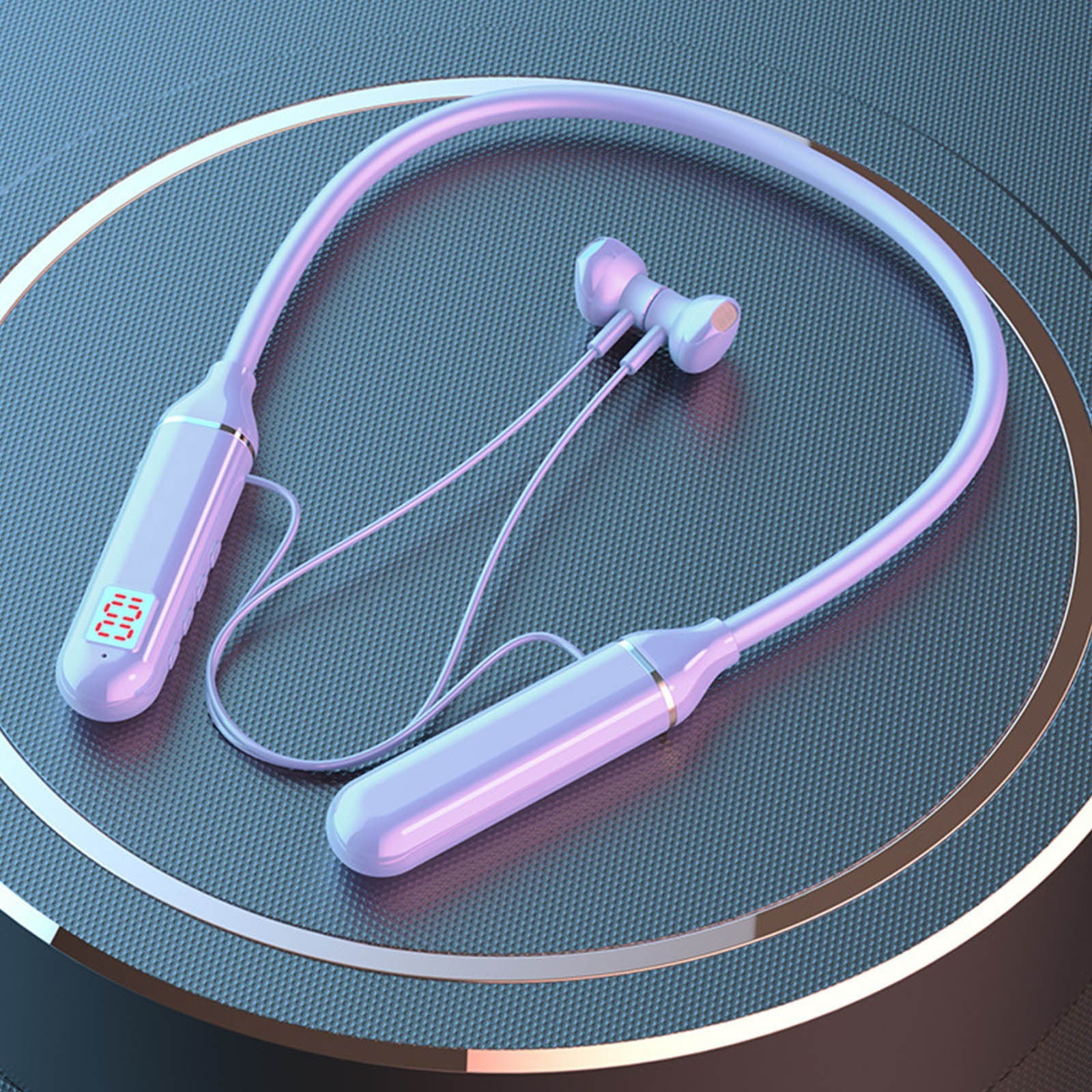 BZPIZ Wireless Headphones Bluetooth,Earbud Deep Bass Running Earphones ...