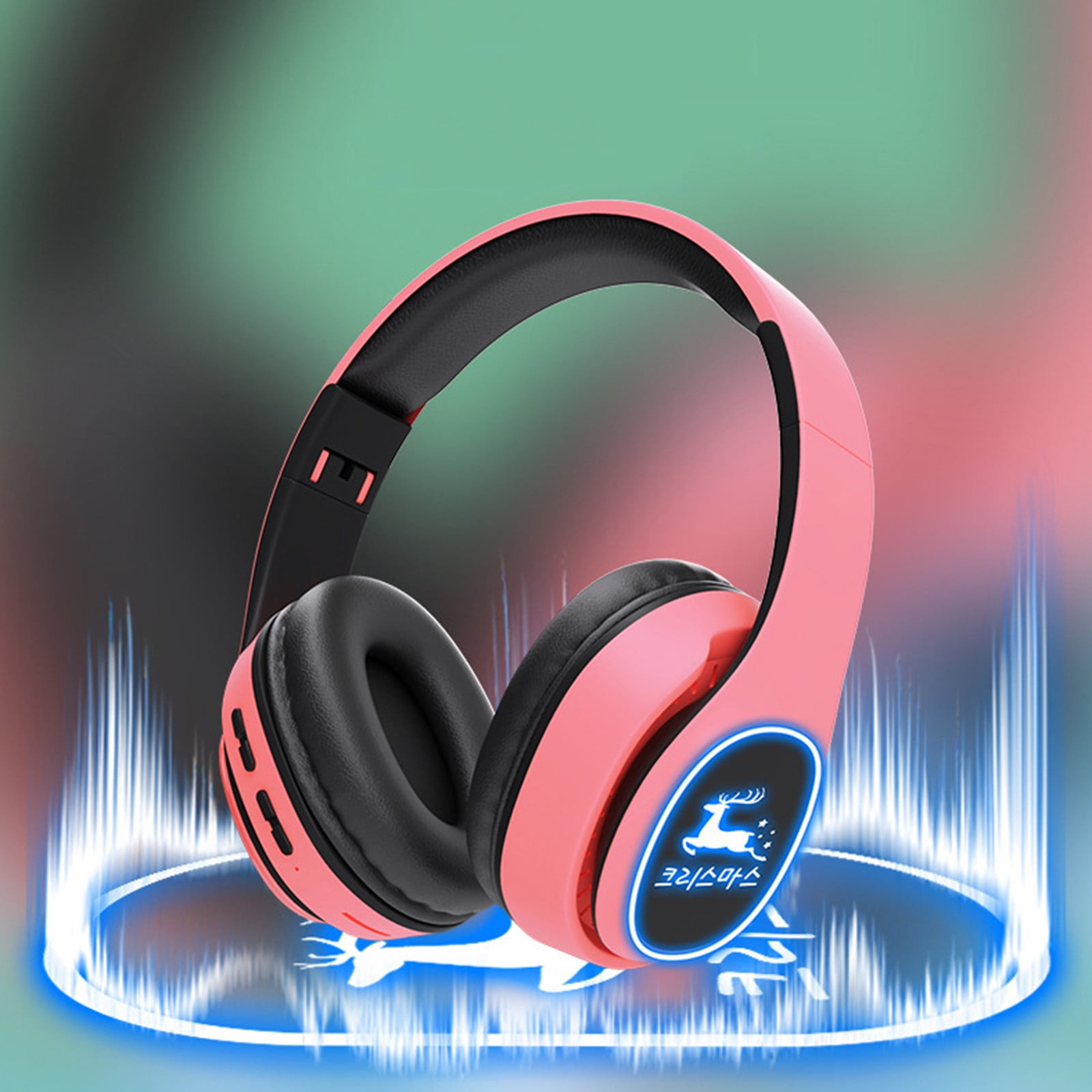 BZPIZ Wireless Headphones Bluetooth,Noise Cancelling Mic,Over Ear ...