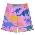 BZSMCE Adjustable Drawstring Casual Shorts With Cartoon Dinosaurs ...