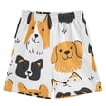 BZSMCE Adjustable Drawstring Casual Shorts With Cute Cartoon Dog ...