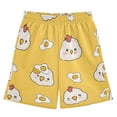 BZSMCE Adjustable Drawstring Casual Shorts With Cute Chicken Face ...