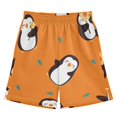 BZSMCE Adjustable Drawstring Casual Shorts With Holding A Flower ...