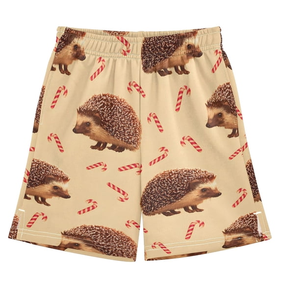 BZSMCE Adjustable Drawstring Casual Shorts With Seamless with Candy ...