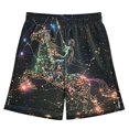 BZSMCE Adjustable Drawstring Casual Shorts With Stellar Centaur Pattern ...