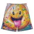 BZSMCE Adjustable Drawstring Casual Shorts With Sweet Delight Pattern ...