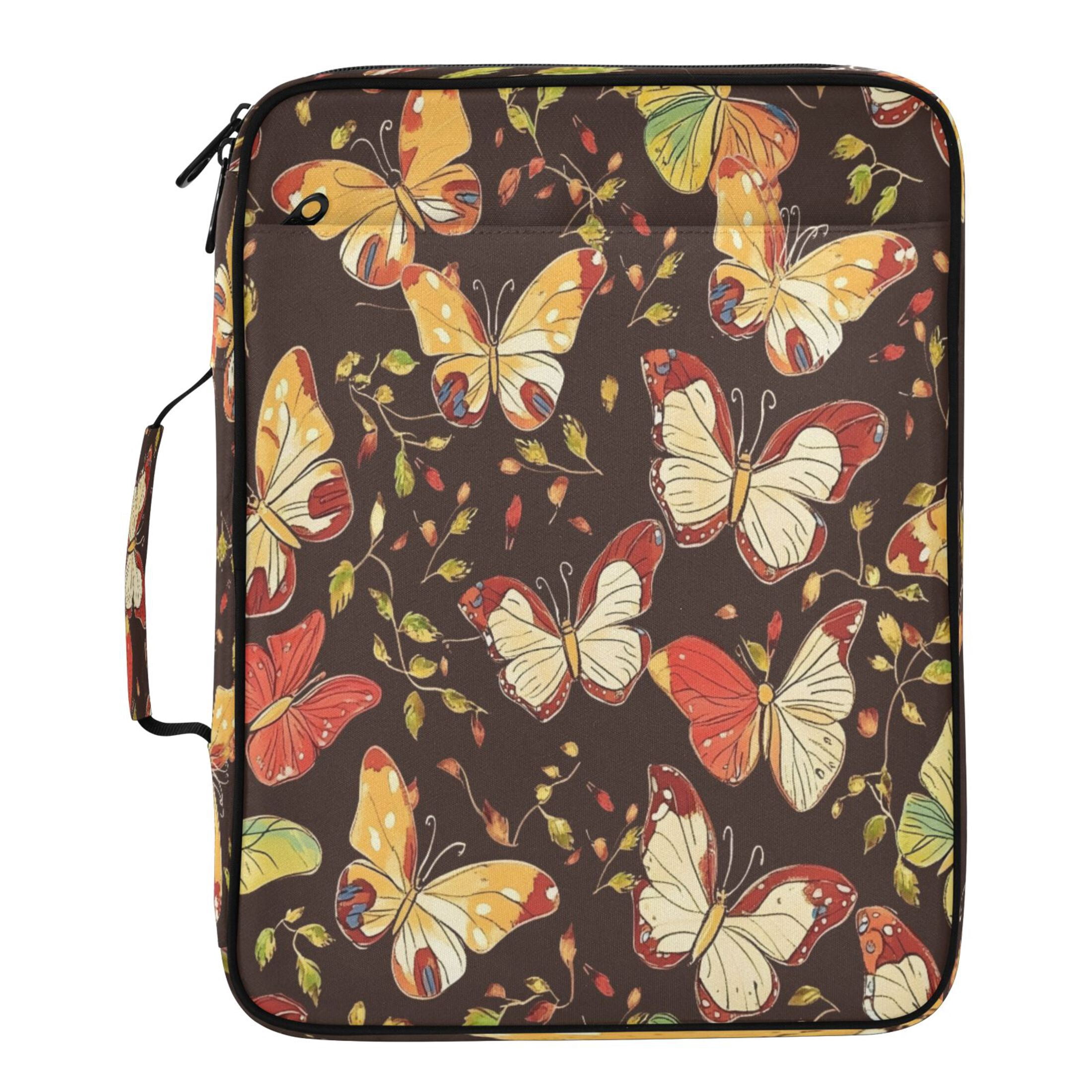 BZSMCE Autumn Butterfly Pattern Pattern Water-Resistant Filing Folder ...
