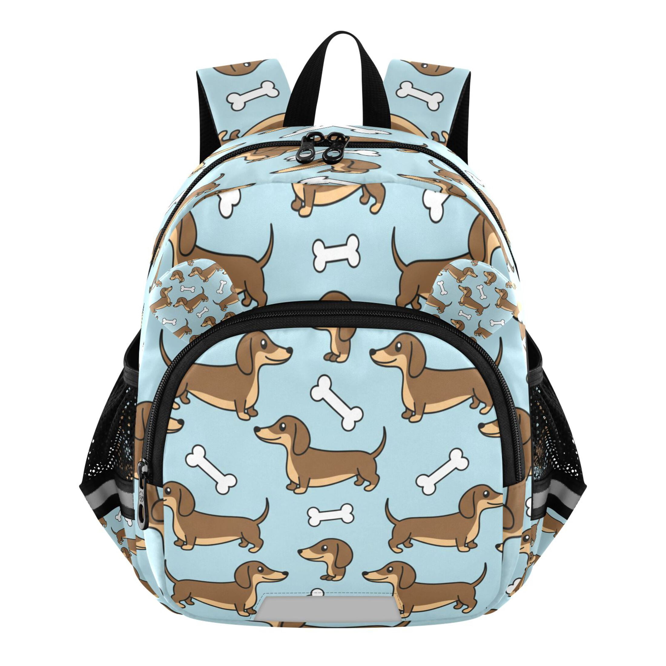 BZSMCE Backpack Suitable Schoolbag 290 Twill 9.4/12.25L-Cute Dachshund ...