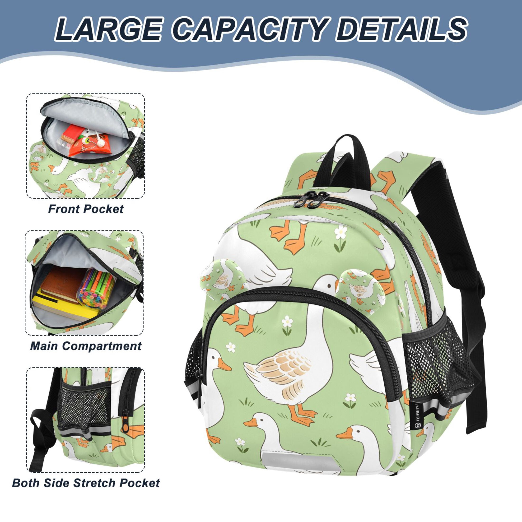 BZSMCE Backpack Suitable Schoolbag 290 Twill 9.4/12.25L-Goose Duck ...