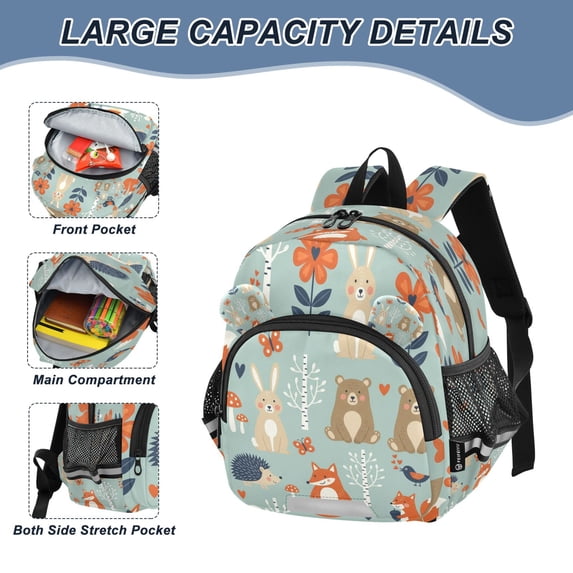 BZSMCE Backpack Suitable Schoolbag 290 Twill 9.4/12.25L-Seamless Forest ...