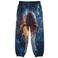 BZSMCE Basketball Shot Sparks Print Elastic Waist Jogger Pants ...