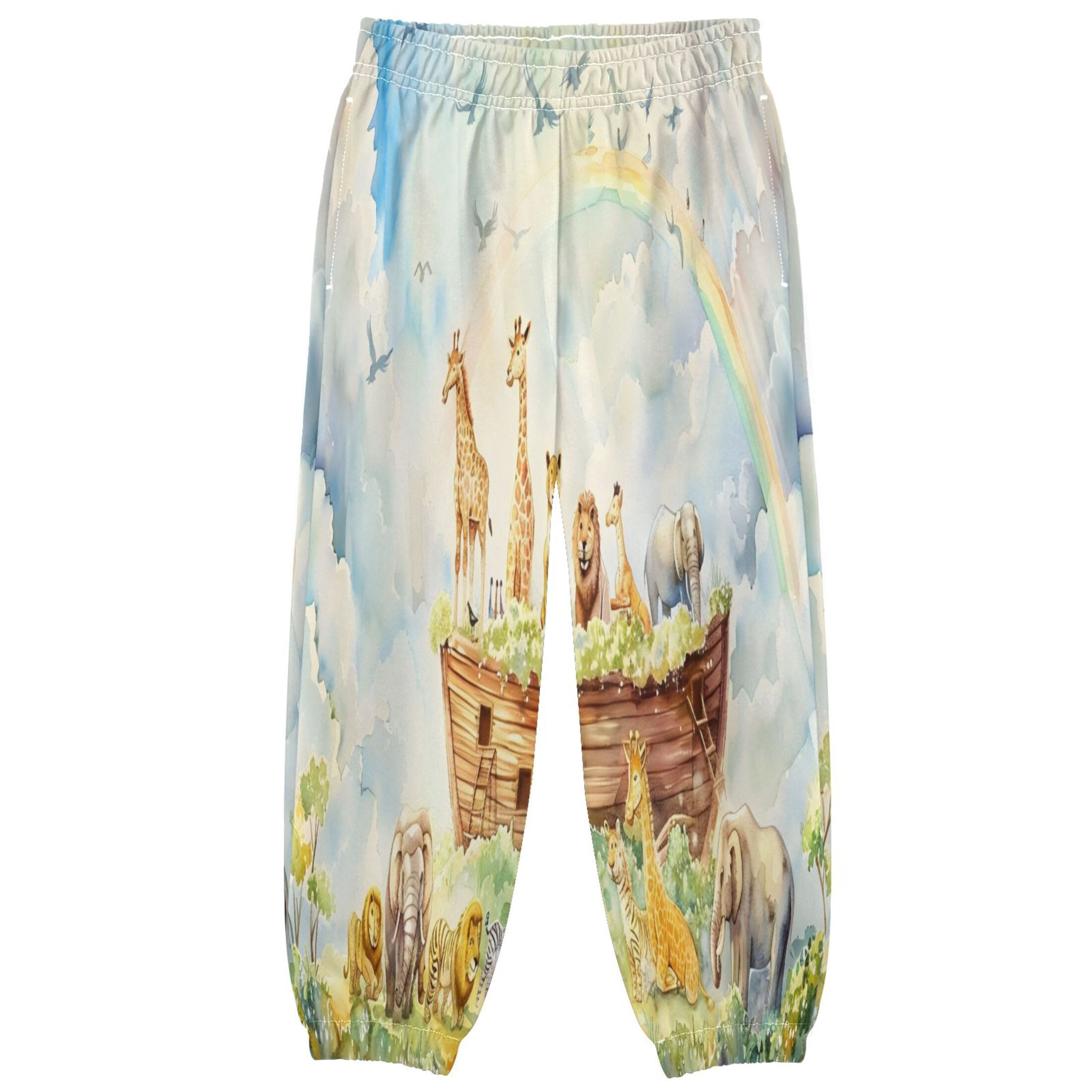 BZSMCE A Beautiful Watercolor Painting Depicts The Bible Story Of Noah ...