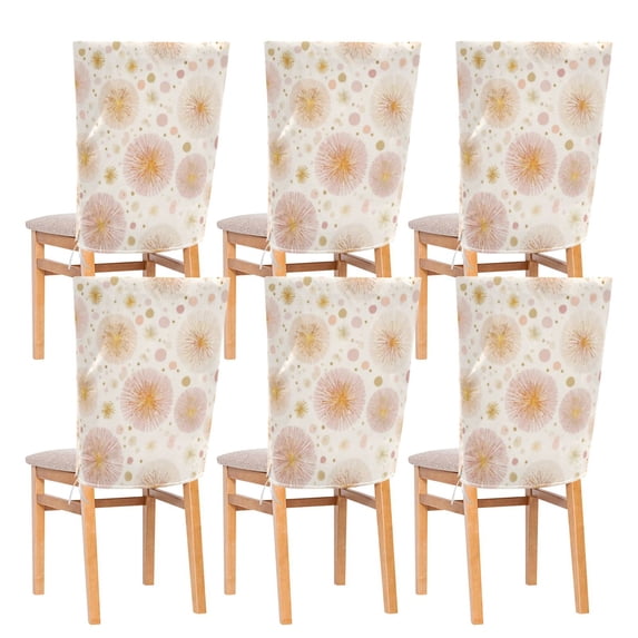 BZSMCE Chair Covers Set Home Decor Seat Back Cover Pastel Dandelion ...