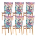 BZSMCE Chair Covers Set Home Decor Seat Back Cover Psychedelic Cookie ...