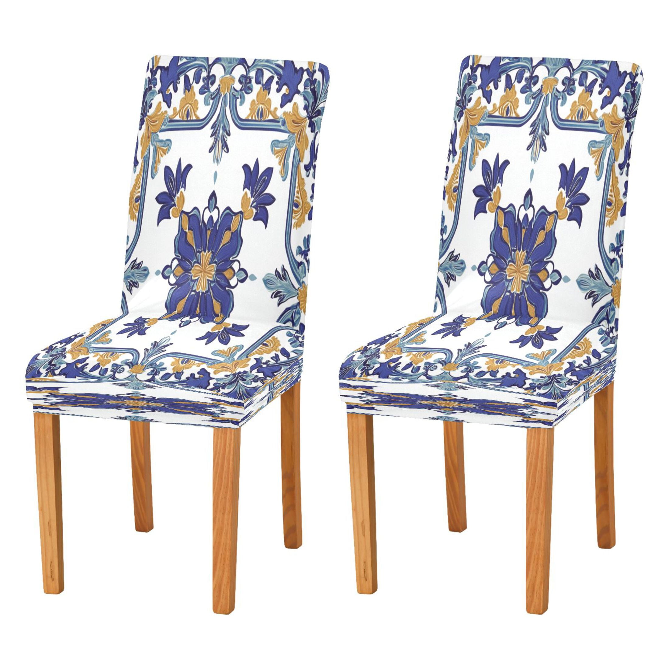 BZSMCE Chairs Slipcovers Dining Chair Covers Design Art Regular Pattern ...