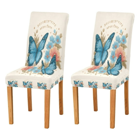 BZSMCE Chairs Slipcovers Dining Chair Covers Flutter Joy Creative ...