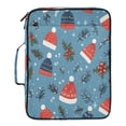 BZSMCE Christmas Hats Snow Holly Pattern Pattern Water-Resistant Filing ...