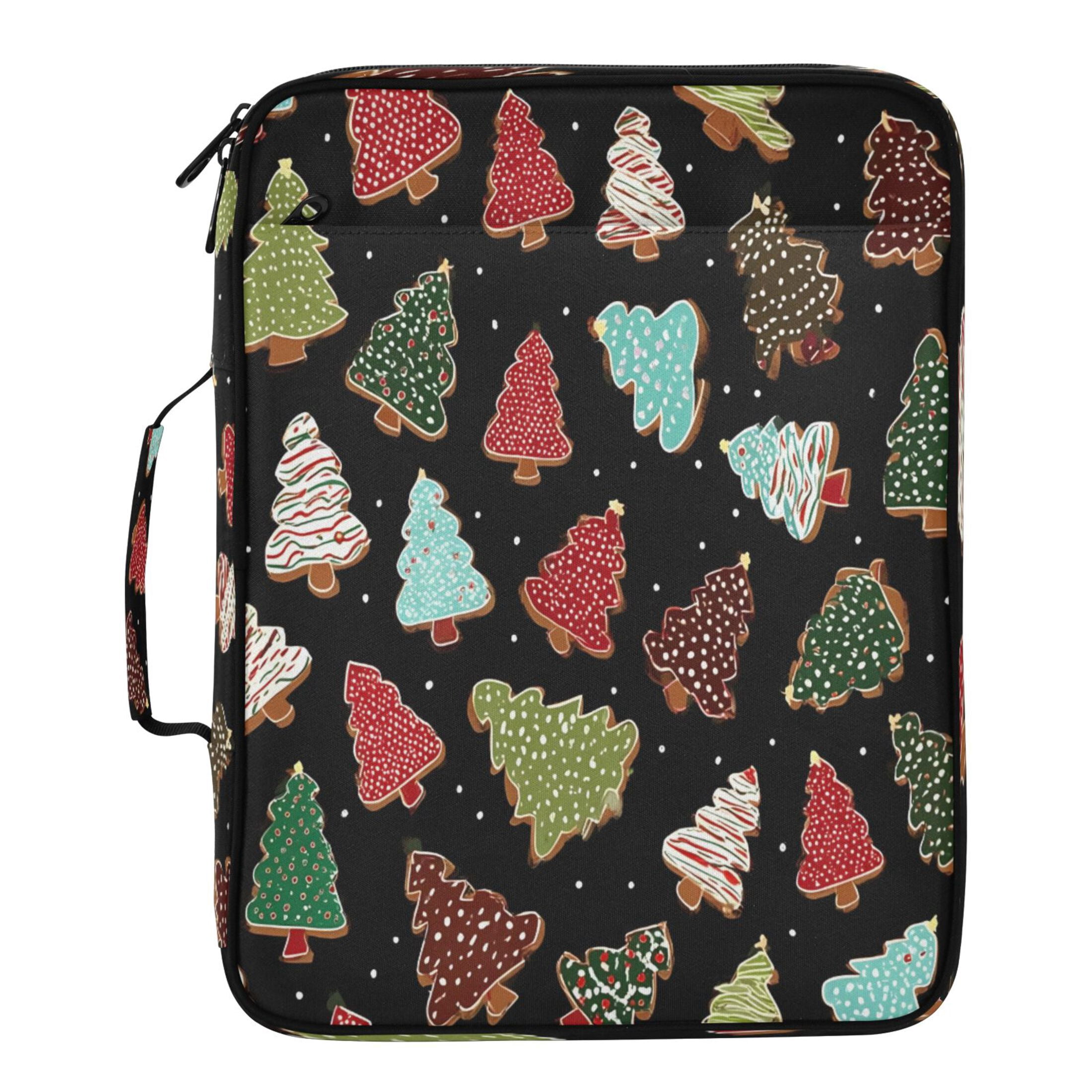 BZSMCE Christmas Tree Biscuit Pattern Pattern Water-Resistant Filing ...