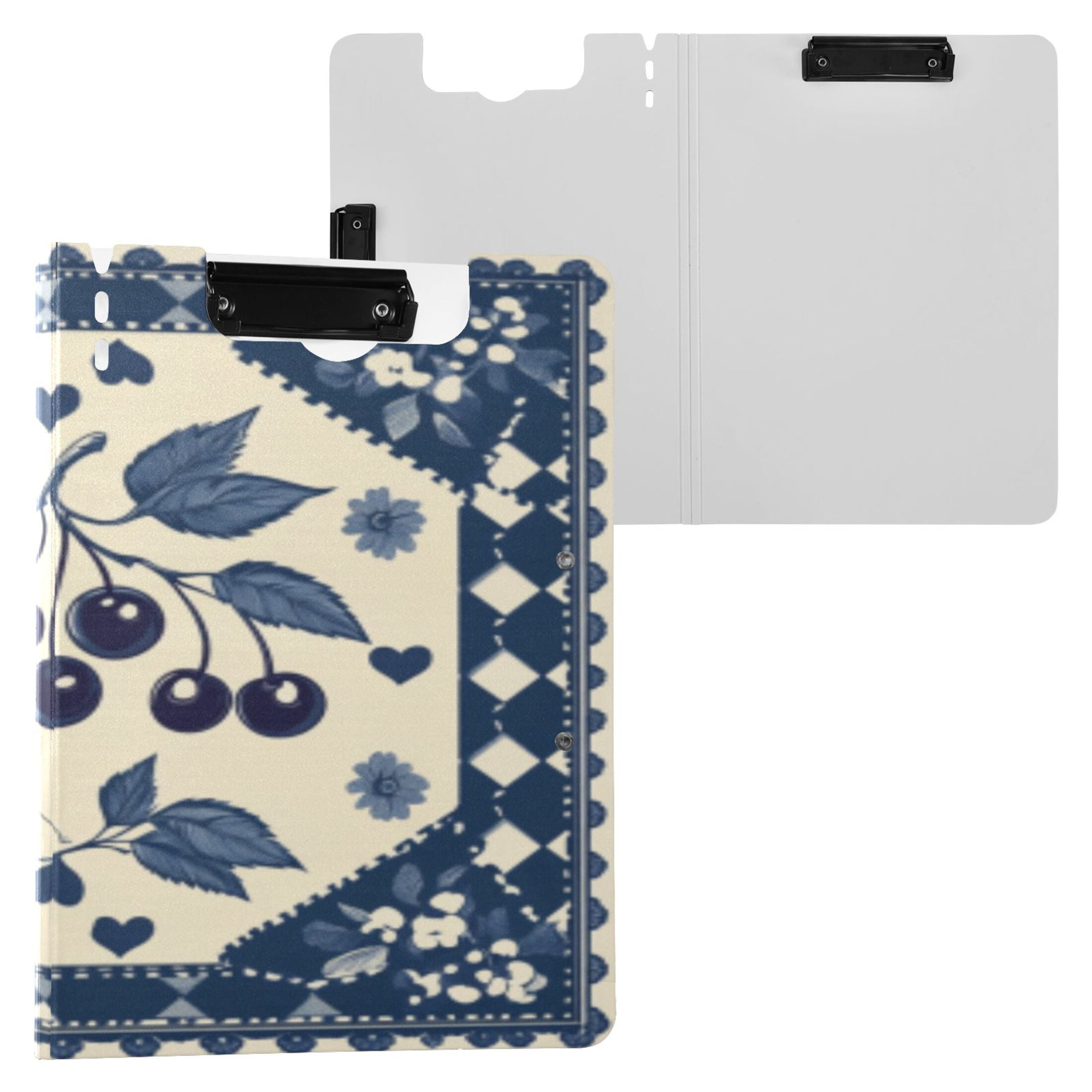 BZSMCE Clipboard Folder A4 Foldable Clipboards With Cherry Blossom ...
