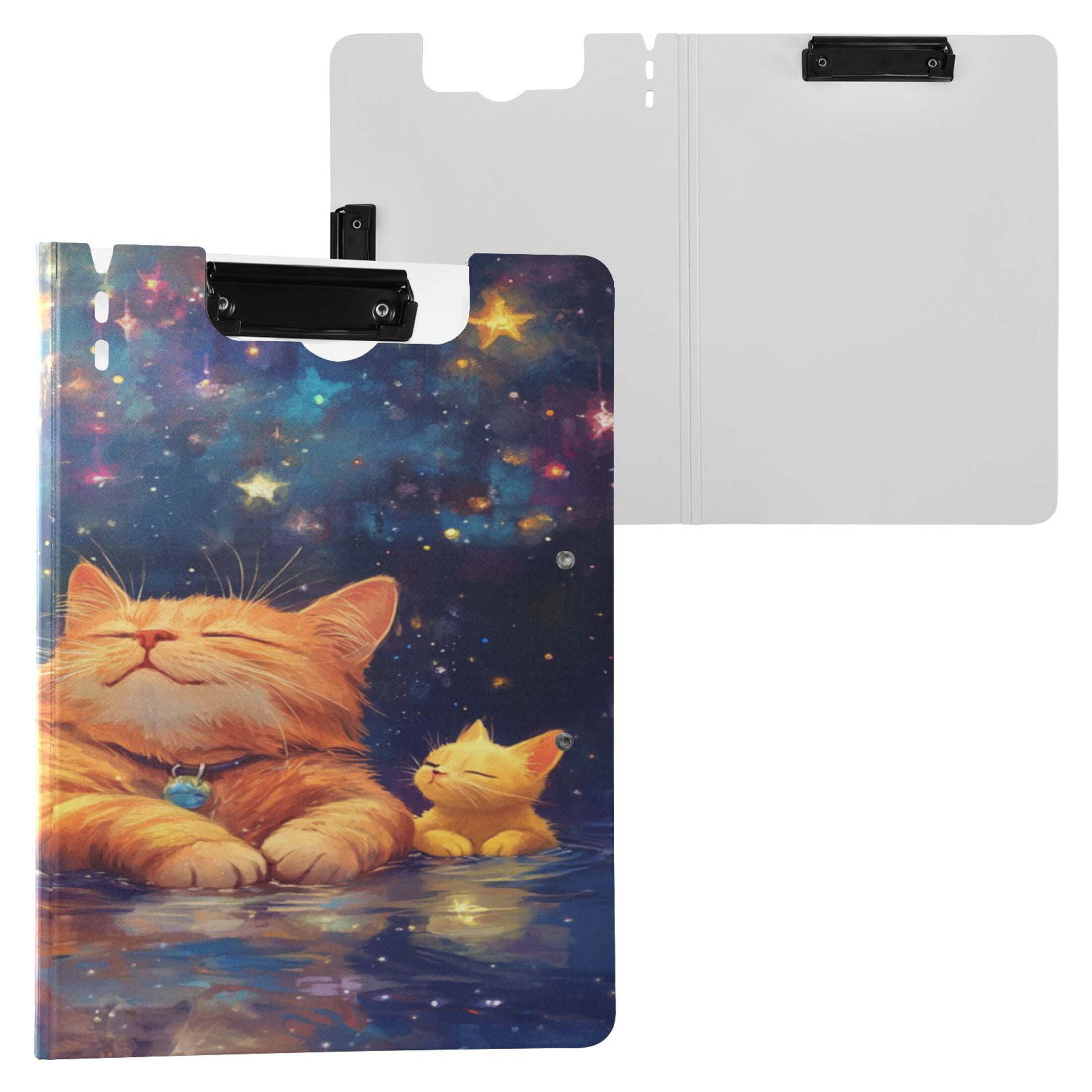BZSMCE Clipboard Folder A4 Foldable Clipboards With Dreamy Night with ...
