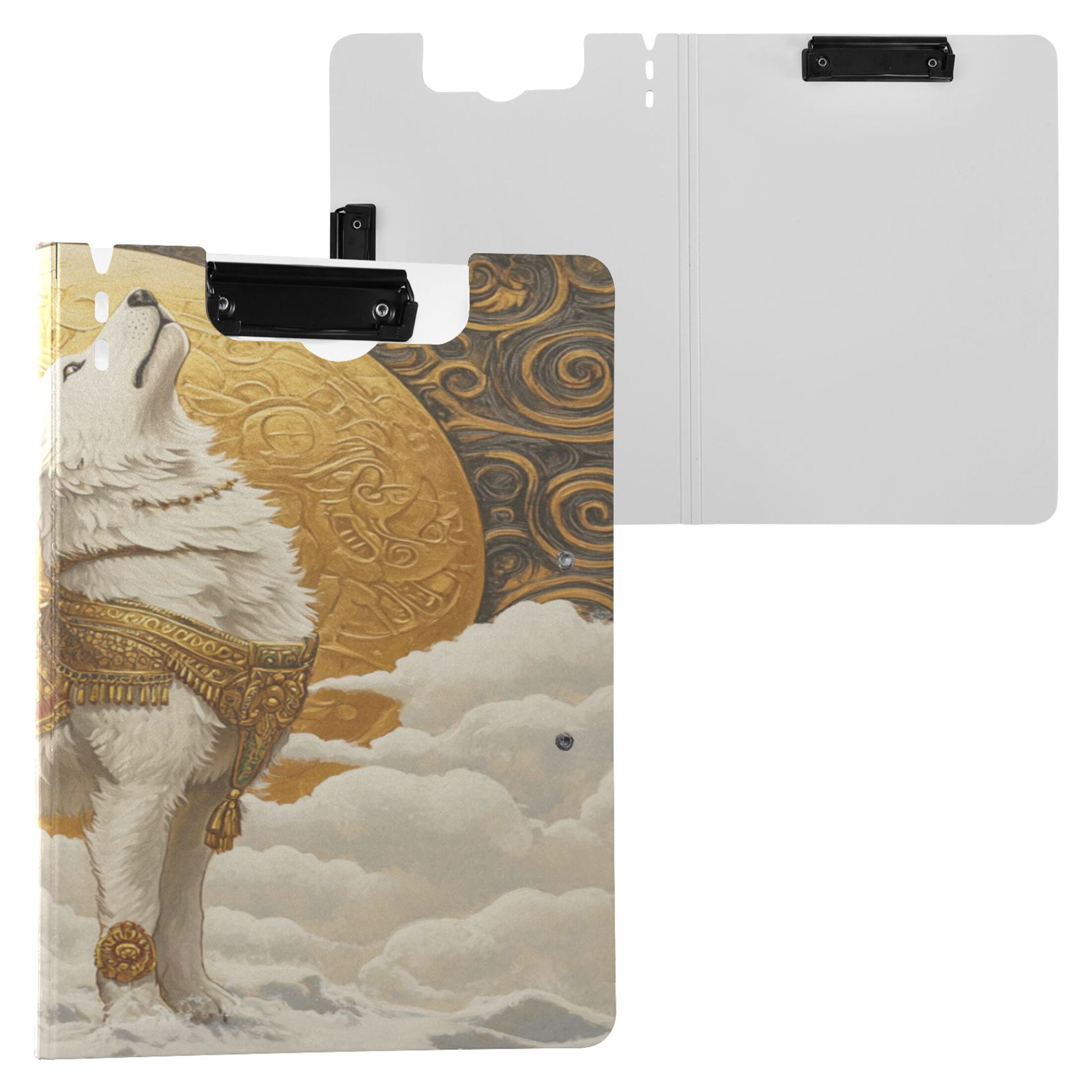 BZSMCE Clipboard Folder A4 Foldable Clipboards With Lunar Guardian ...