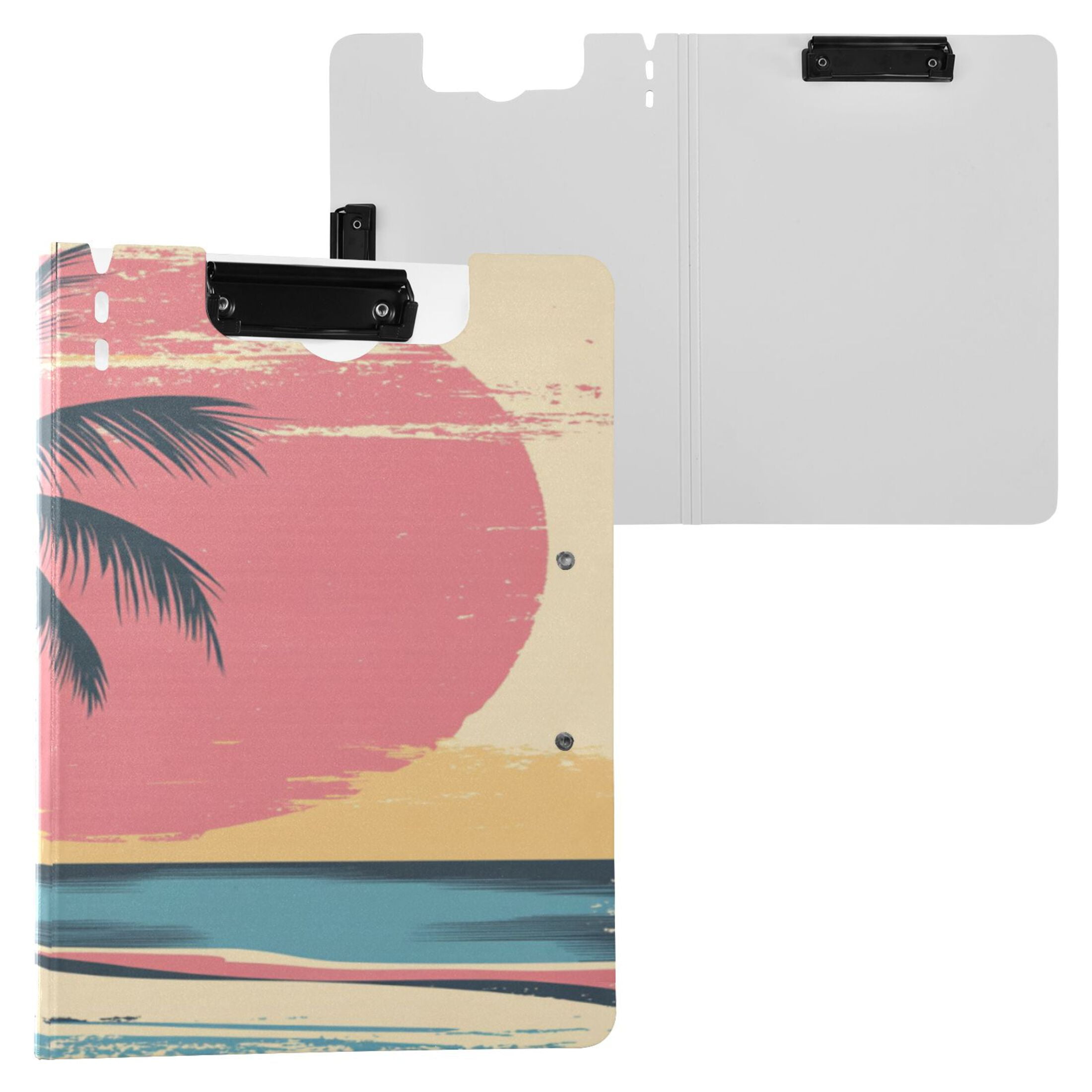 BZSMCE Clipboard Folder A4 Foldable Clipboards With Palm Shadows Printed - Walmart.com