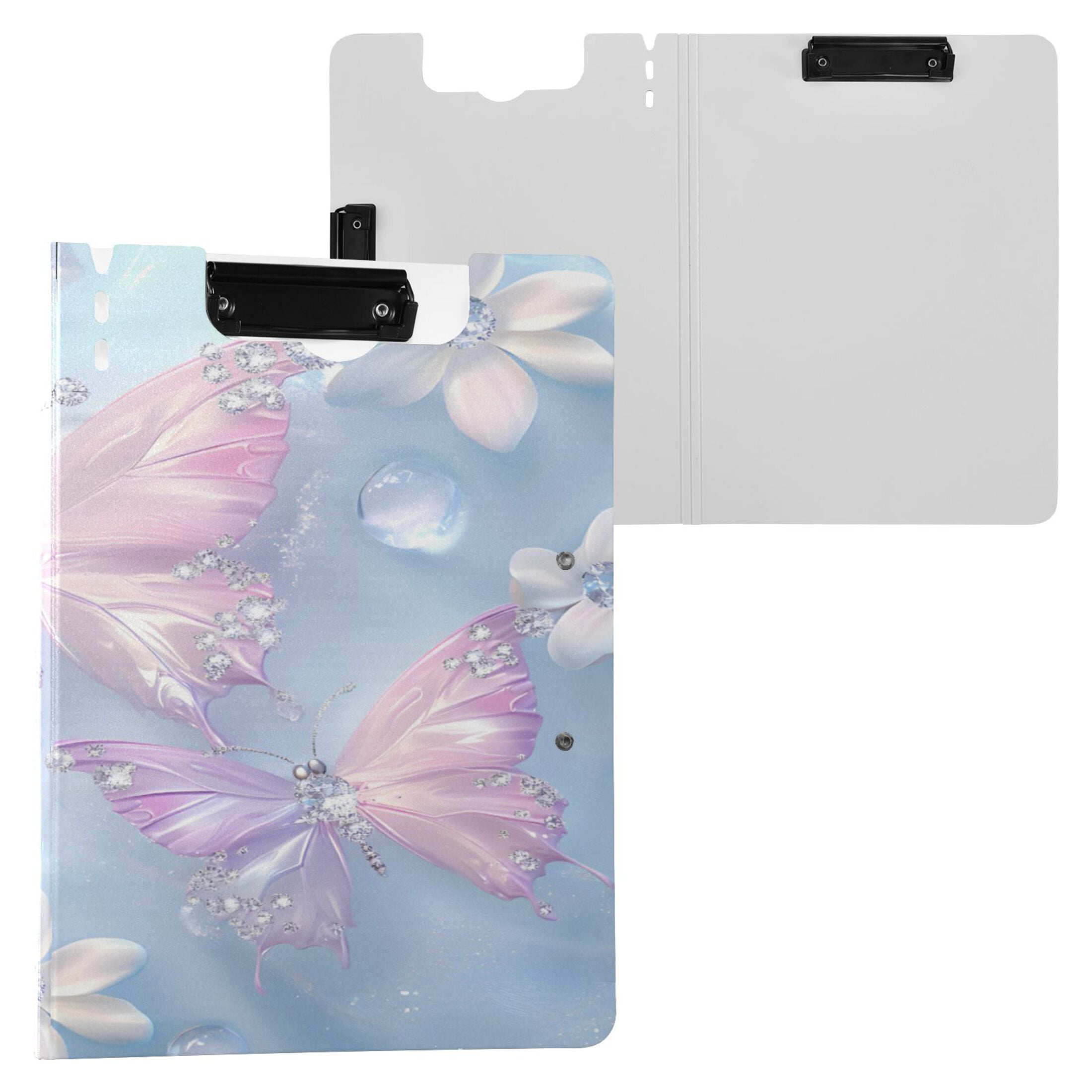 BZSMCE Clipboard Folder A4 Foldable Clipboards With Pink Serenity ...