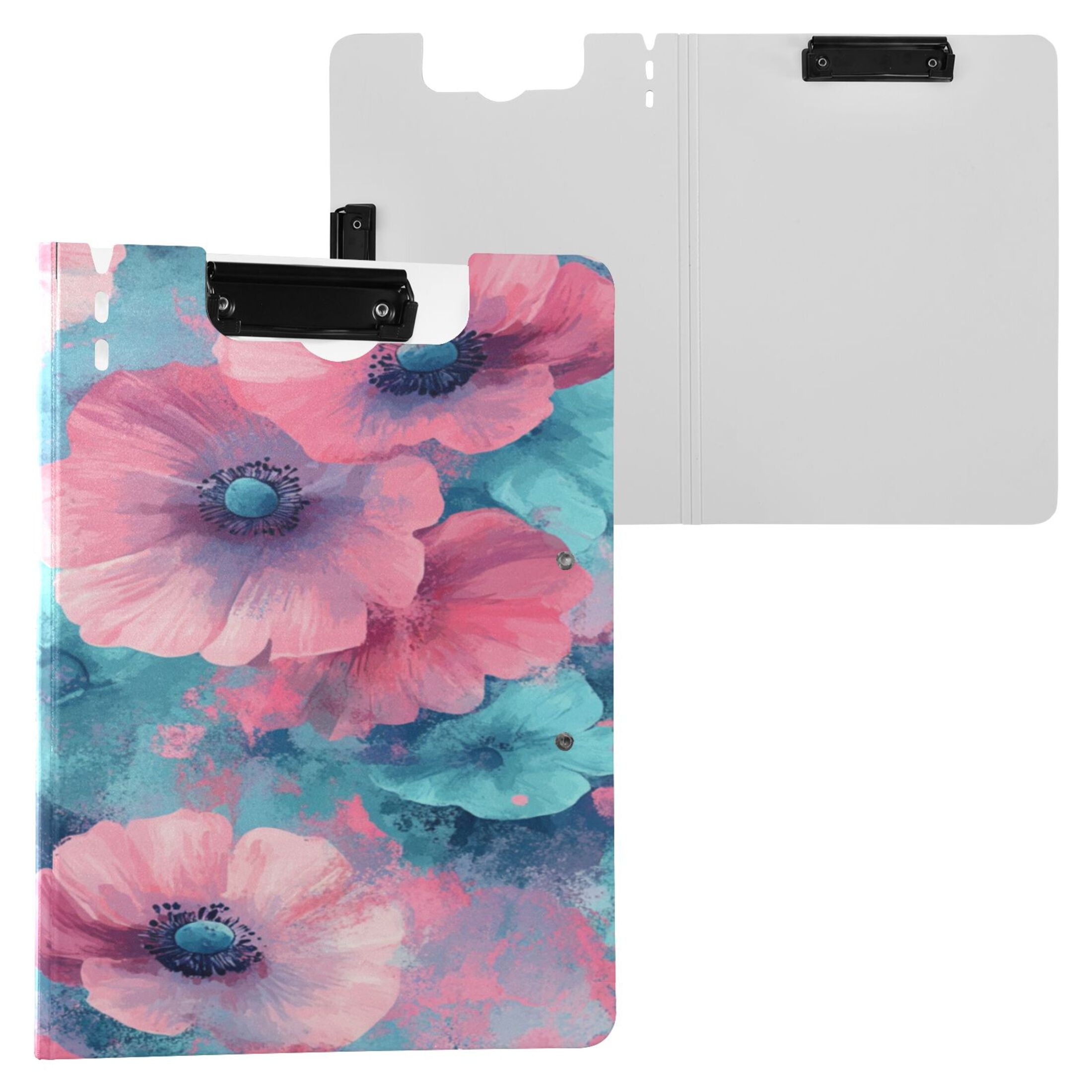 BZSMCE Clipboard Folder A4 Foldable Clipboards With Poppy Dance Printed - Walmart.com
