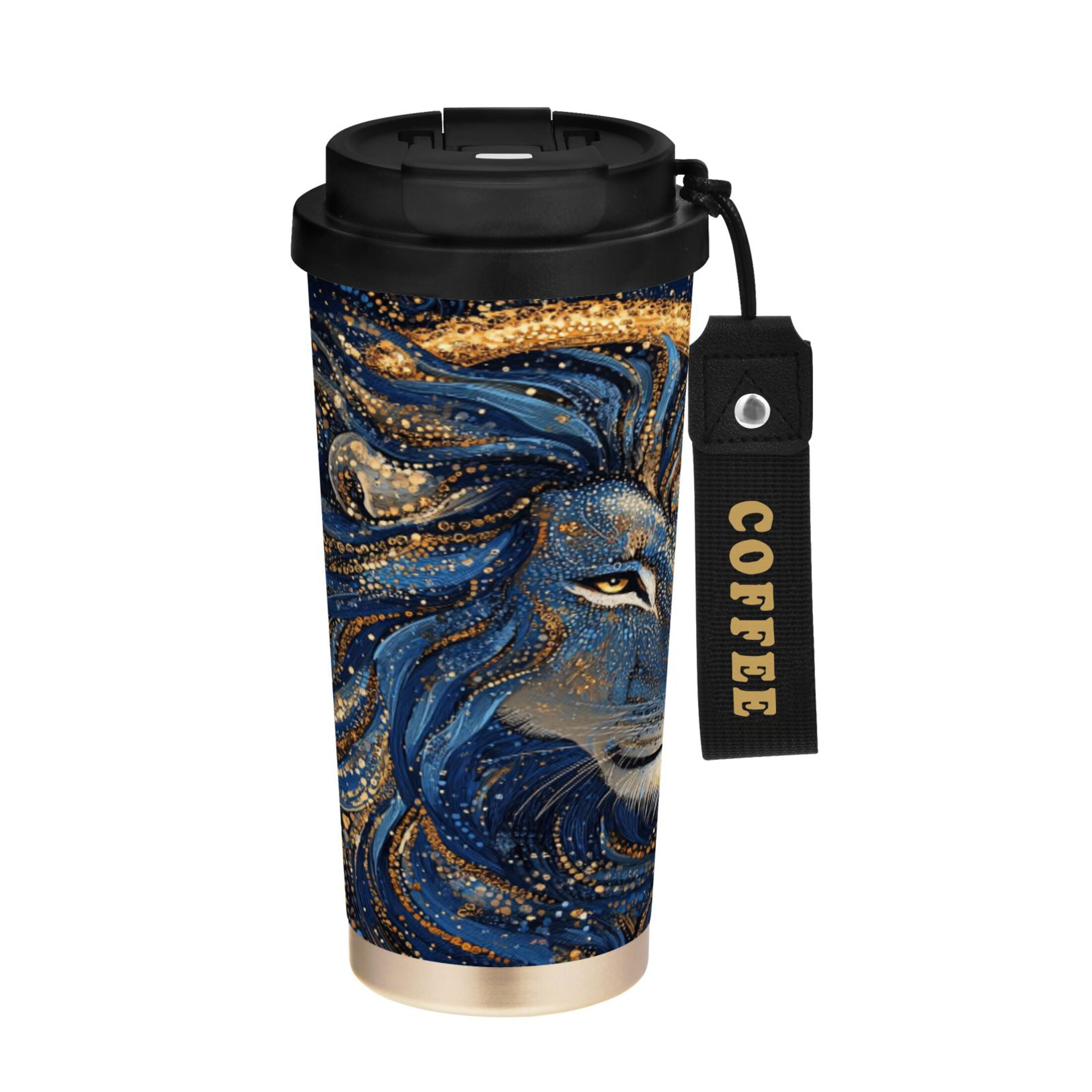 BZSMCE Coffe Bottles Stainless Steel Water Bottle With Fasshion Cosmic ...