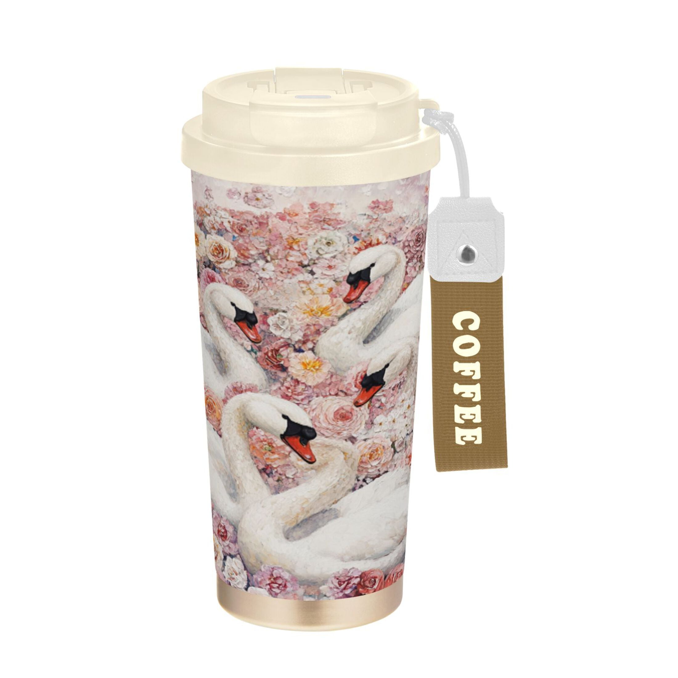 BZSMCE Coffe Bottles Stainless Steel Water Bottle With Fasshion ...