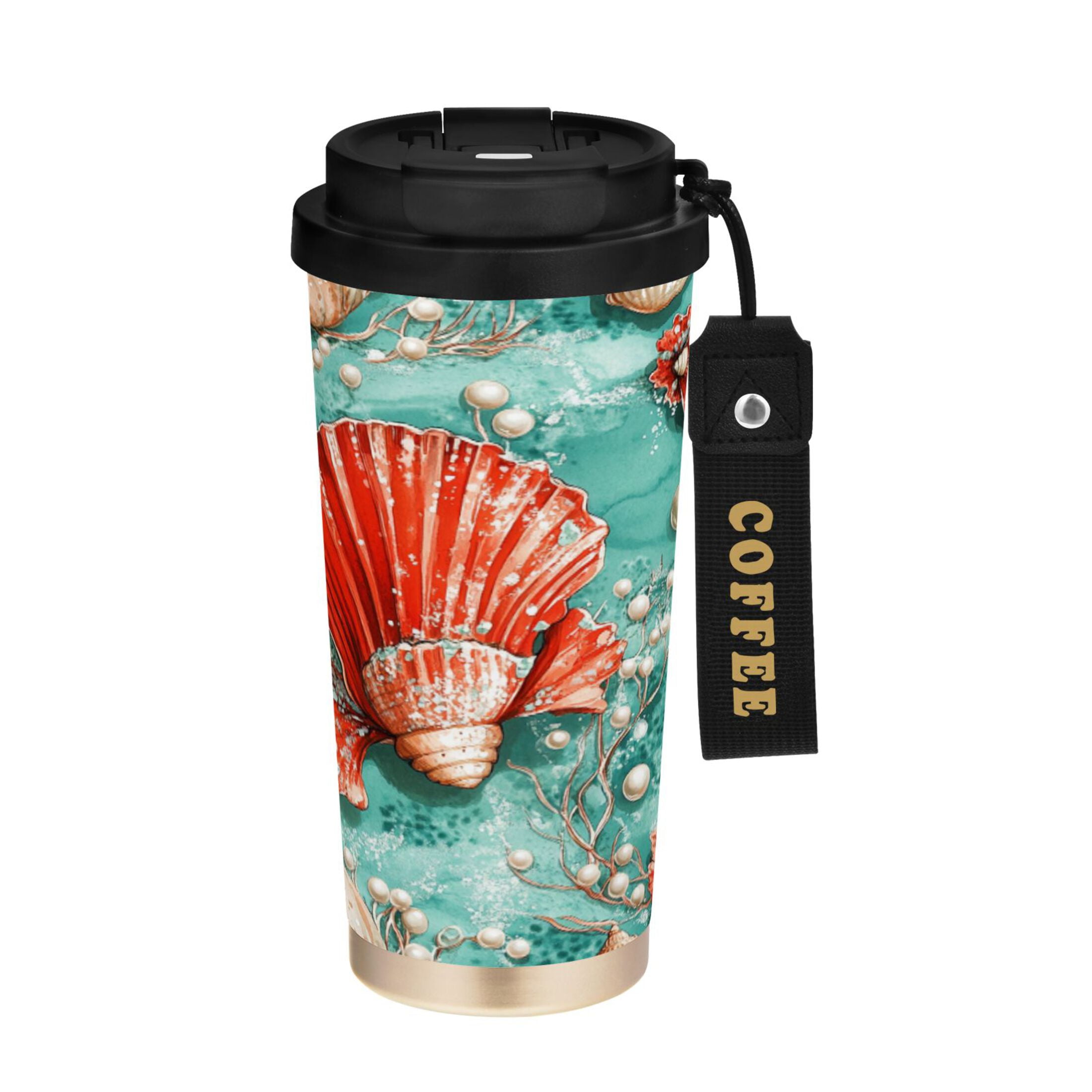 BZSMCE Coffe Bottles Stainless Steel Water Bottle With Fasshion ...