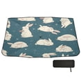BZSMCE Cute Bunny Rabbit Star Easter Car Windshield Foldable Sunshade ...