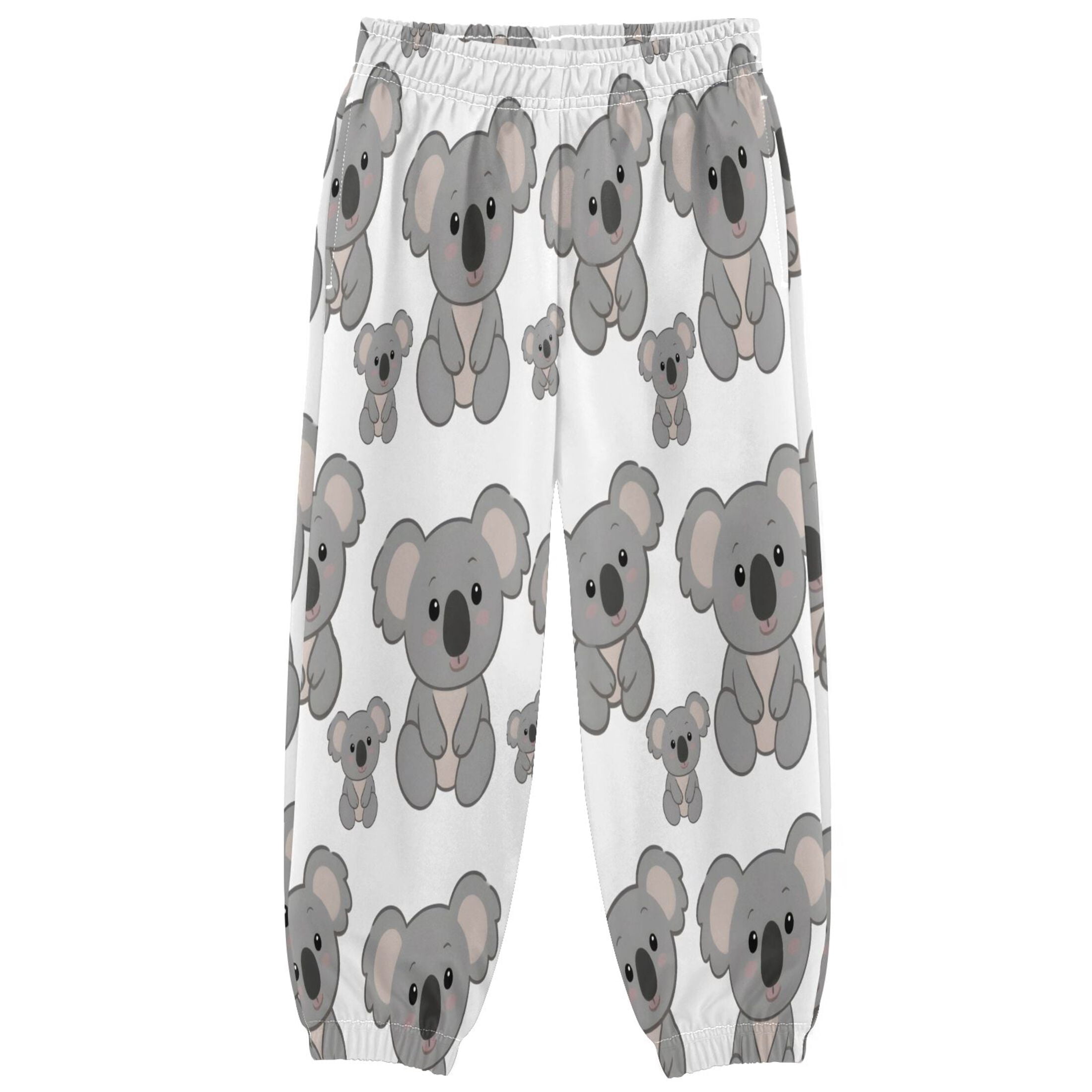 BZSMCE Cute Solth Pattern Print Elastic Waist Jogger Pants Lightweight ...