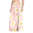 BZSMCE Daisy Pattern Maxi Cover-Up Skirt, Lightweight Quick-Dry Fabric ...