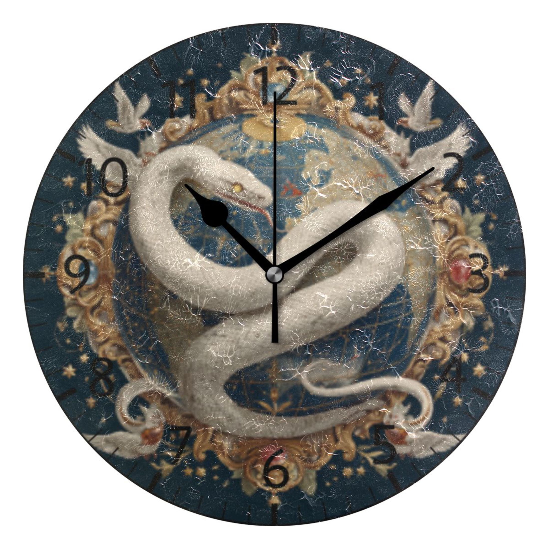 BZSMCE Decorative Wall Clock Size：25cm Honeycomb Pattern Pattern - Walmart.com