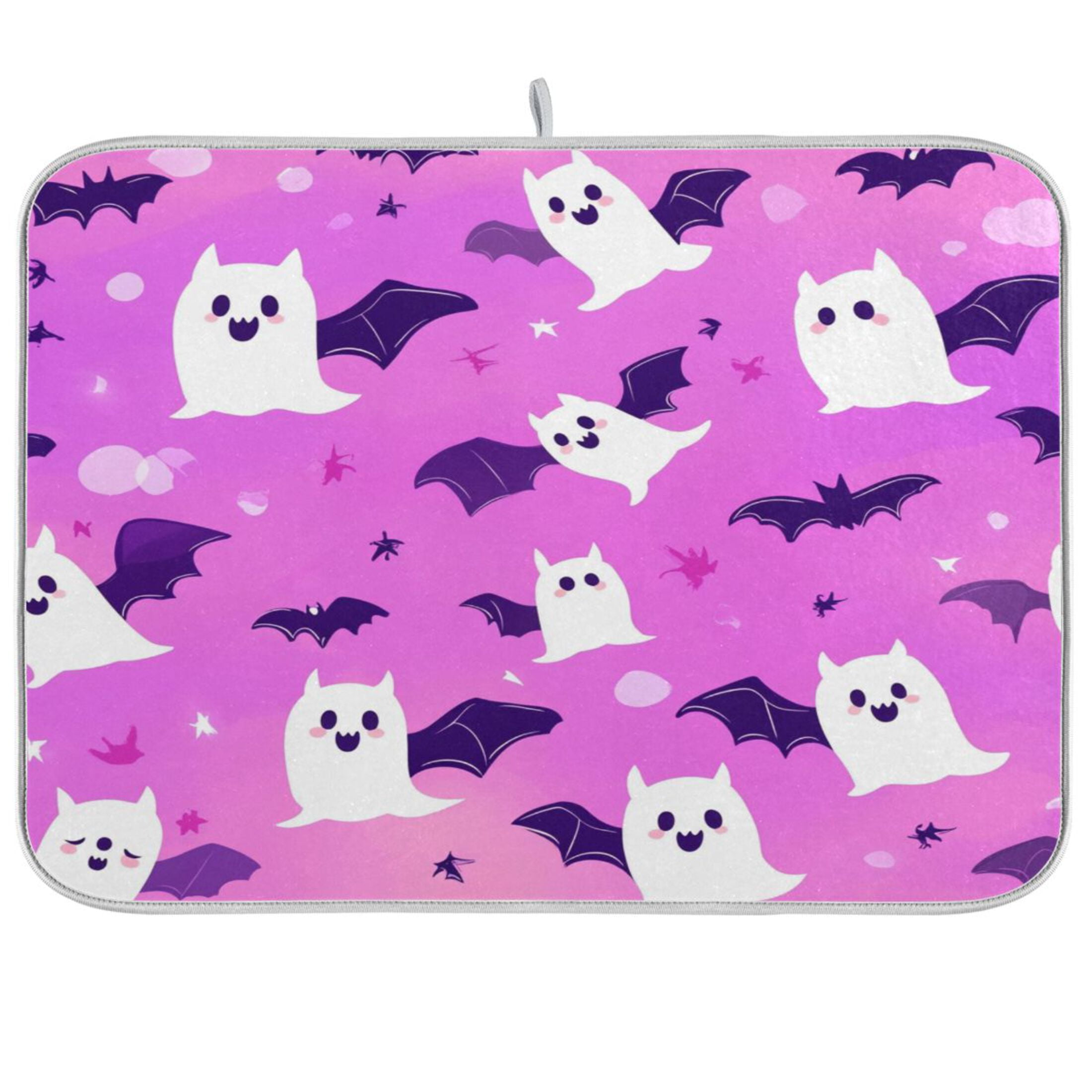 BZSMCE Dish Drying Mat Cute Bat Pattern Design Drying Mats - Walmart.com