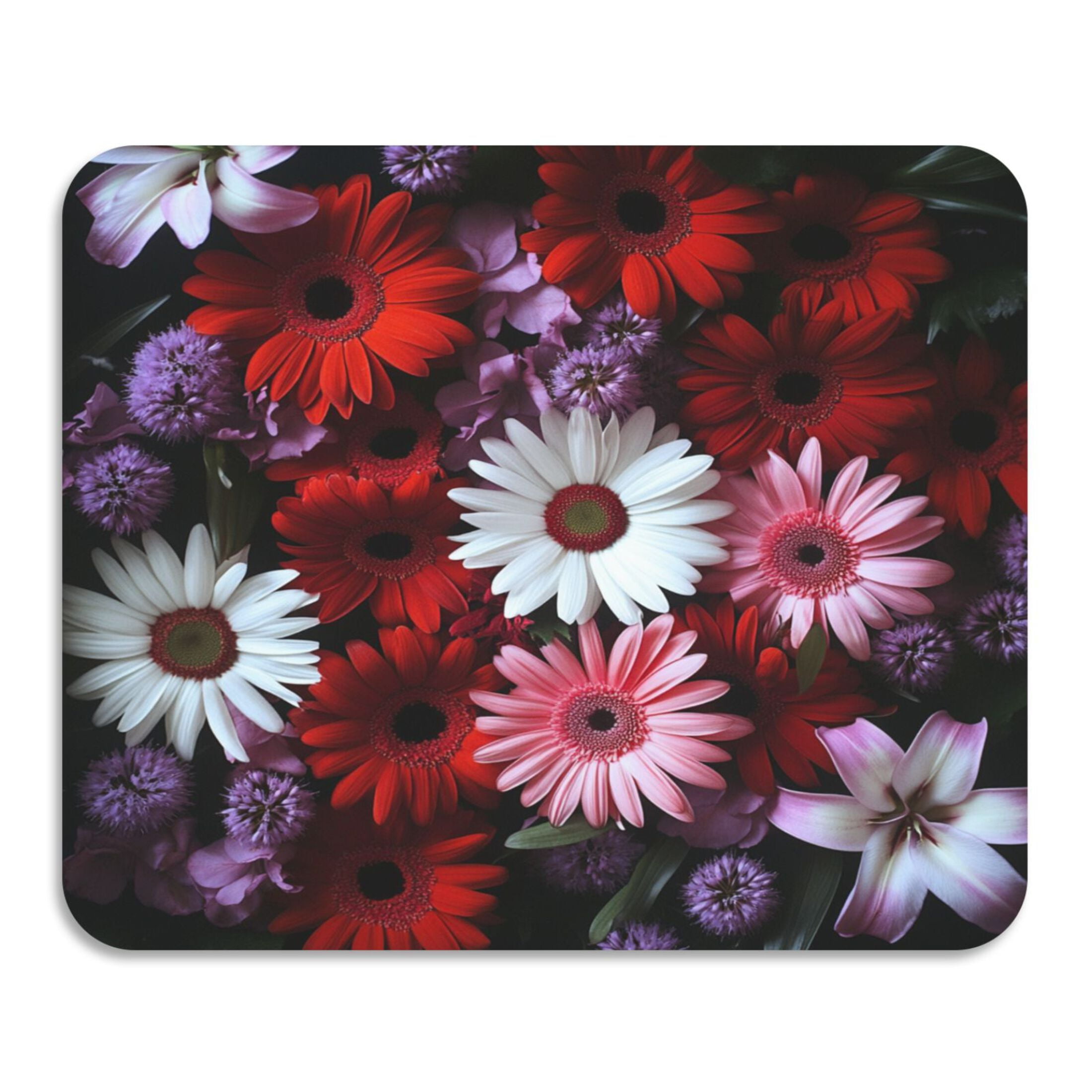 BZSMCE Dish Drying Mats Diatom Blossoms Of Love Creativity Pattern Mud ...