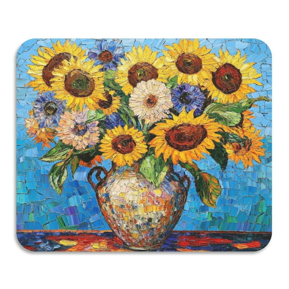 BZSMCE Dish Drying Mats Diatom Bold Bouquet in Blissful Blue Creativity ...