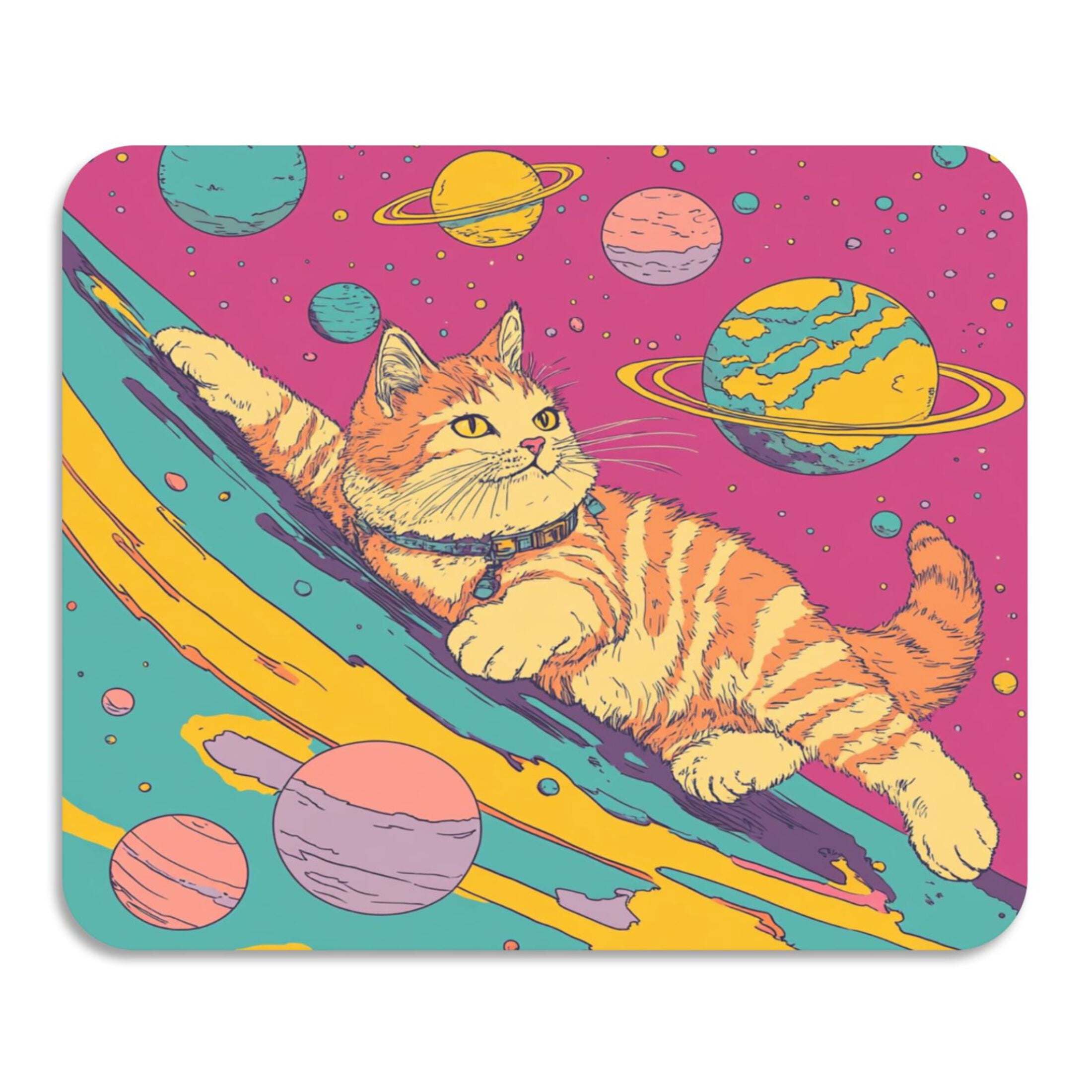 BZSMCE Dish Drying Mats Diatom Chilling in The Cosmos Creativity ...