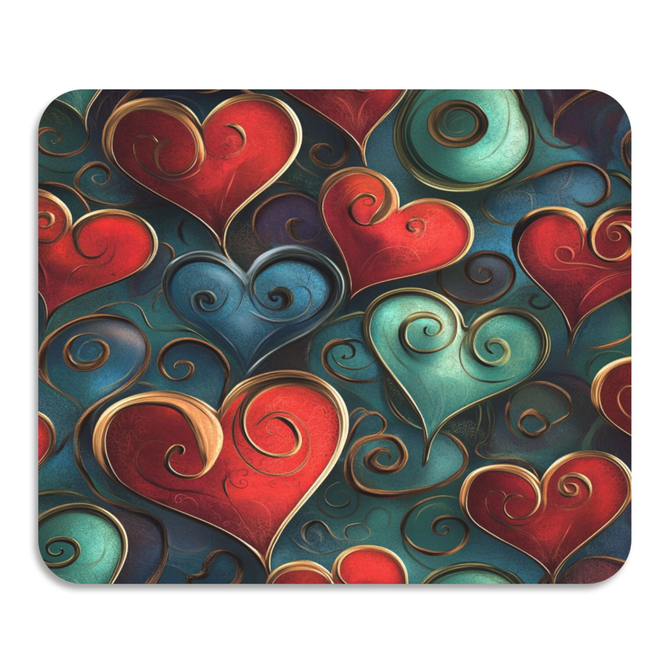 BZSMCE Dish Drying Mats Diatom Ethereal Affection Creativity Pattern ...