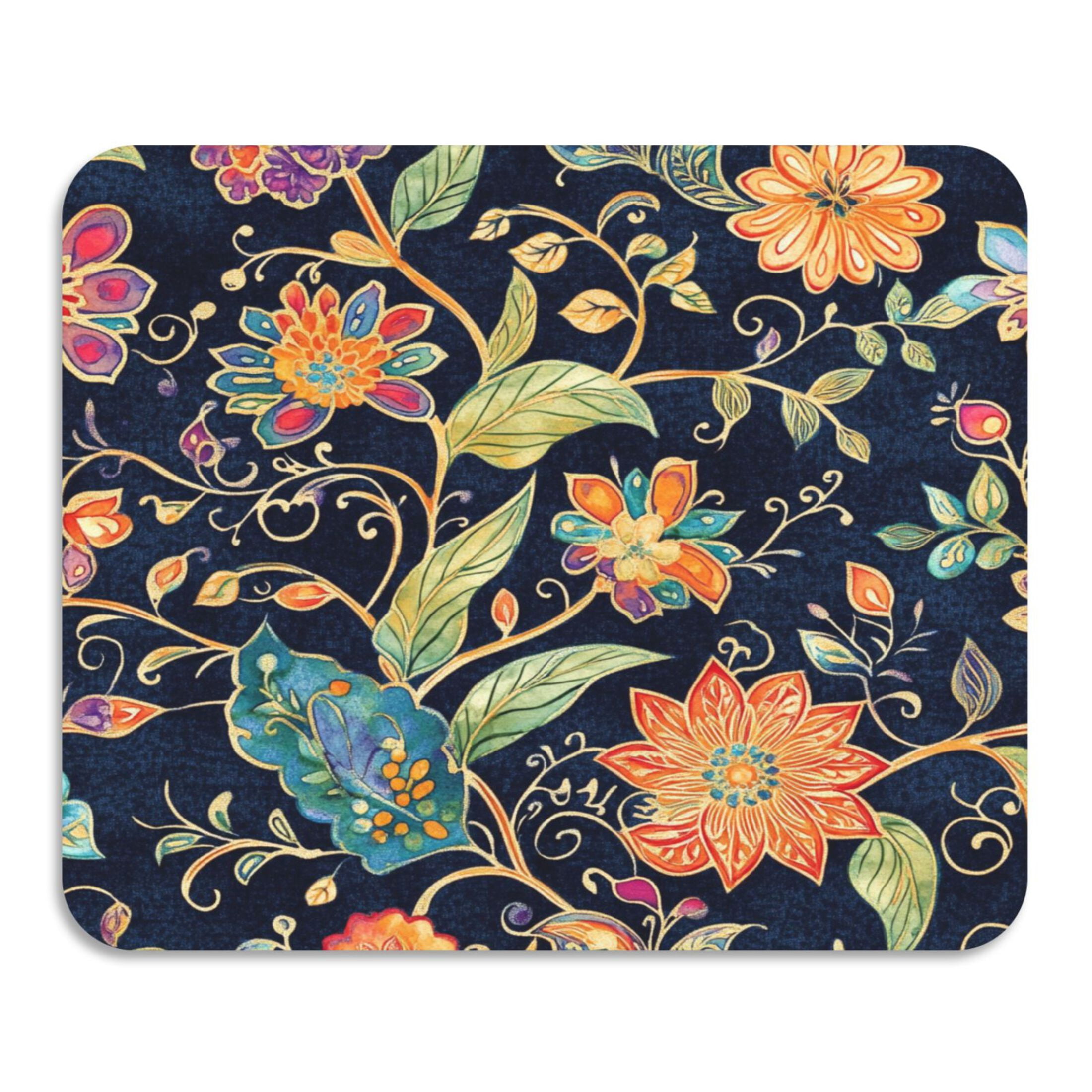 BZSMCE Dish Drying Mats Diatom Floral Harmony Creativity Pattern Mud ...