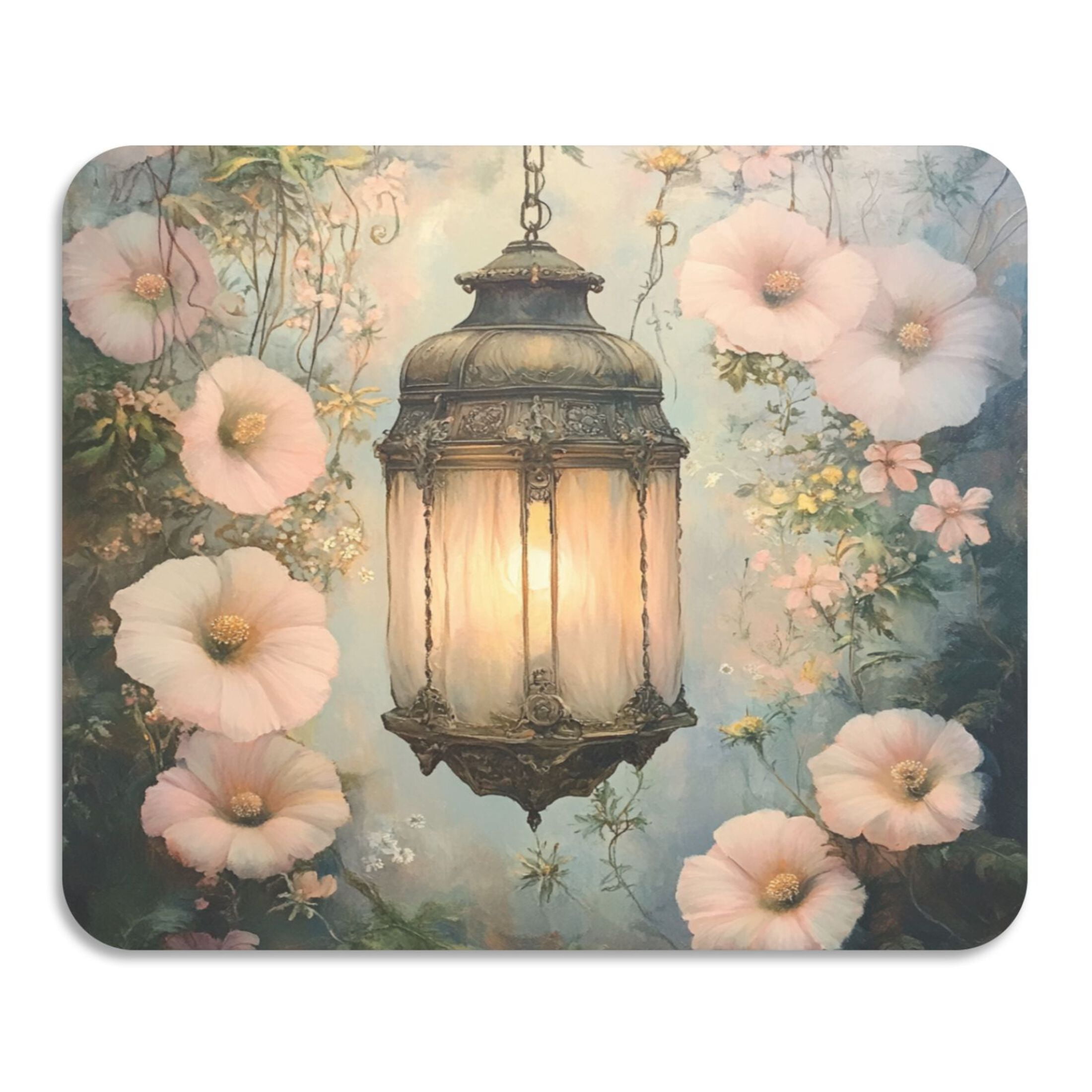 BZSMCE Dish Drying Mats Diatom Floral Lantern Artwork Creativity ...