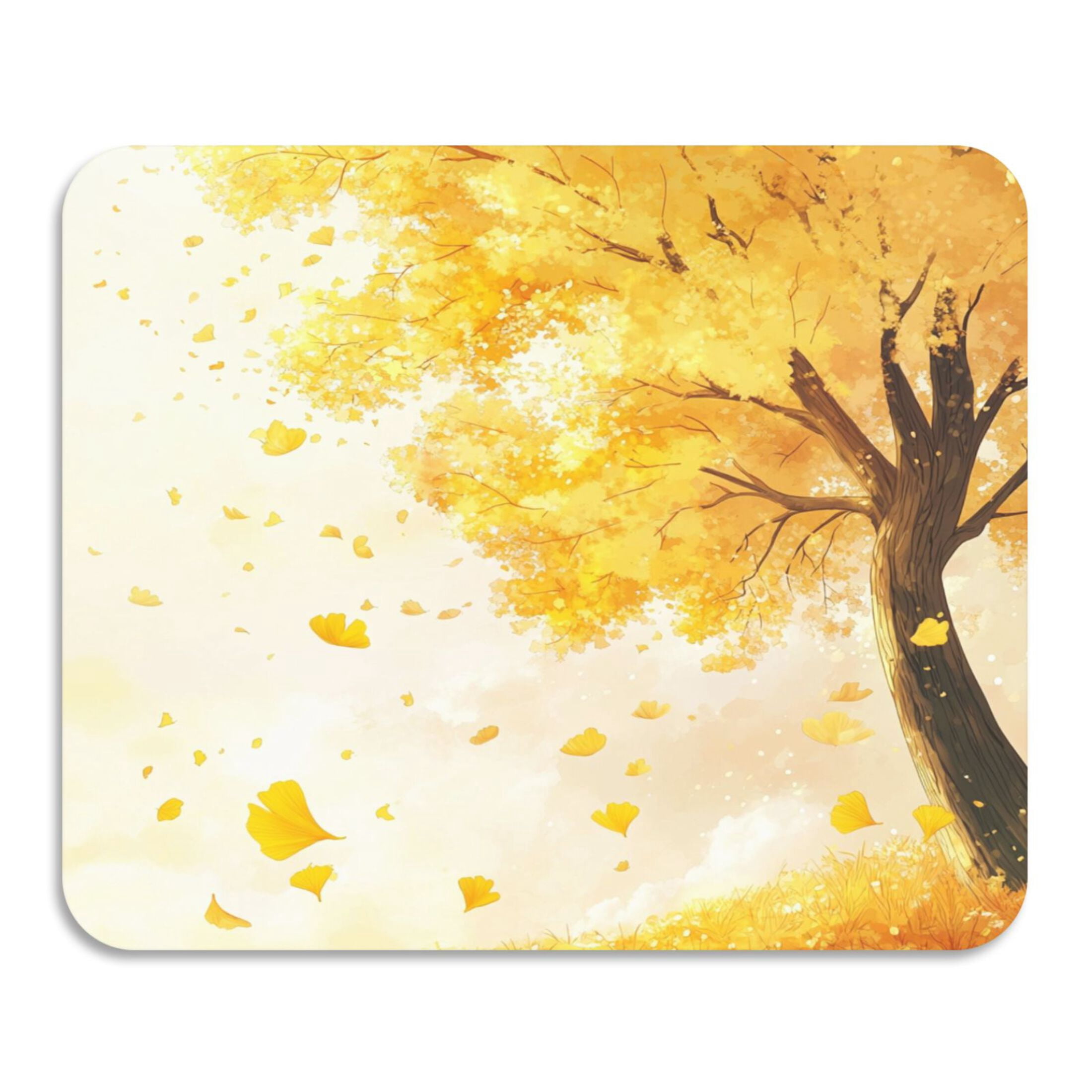 BZSMCE Dish Drying Mats Diatom Golden Autumn Whisper Creativity Pattern ...