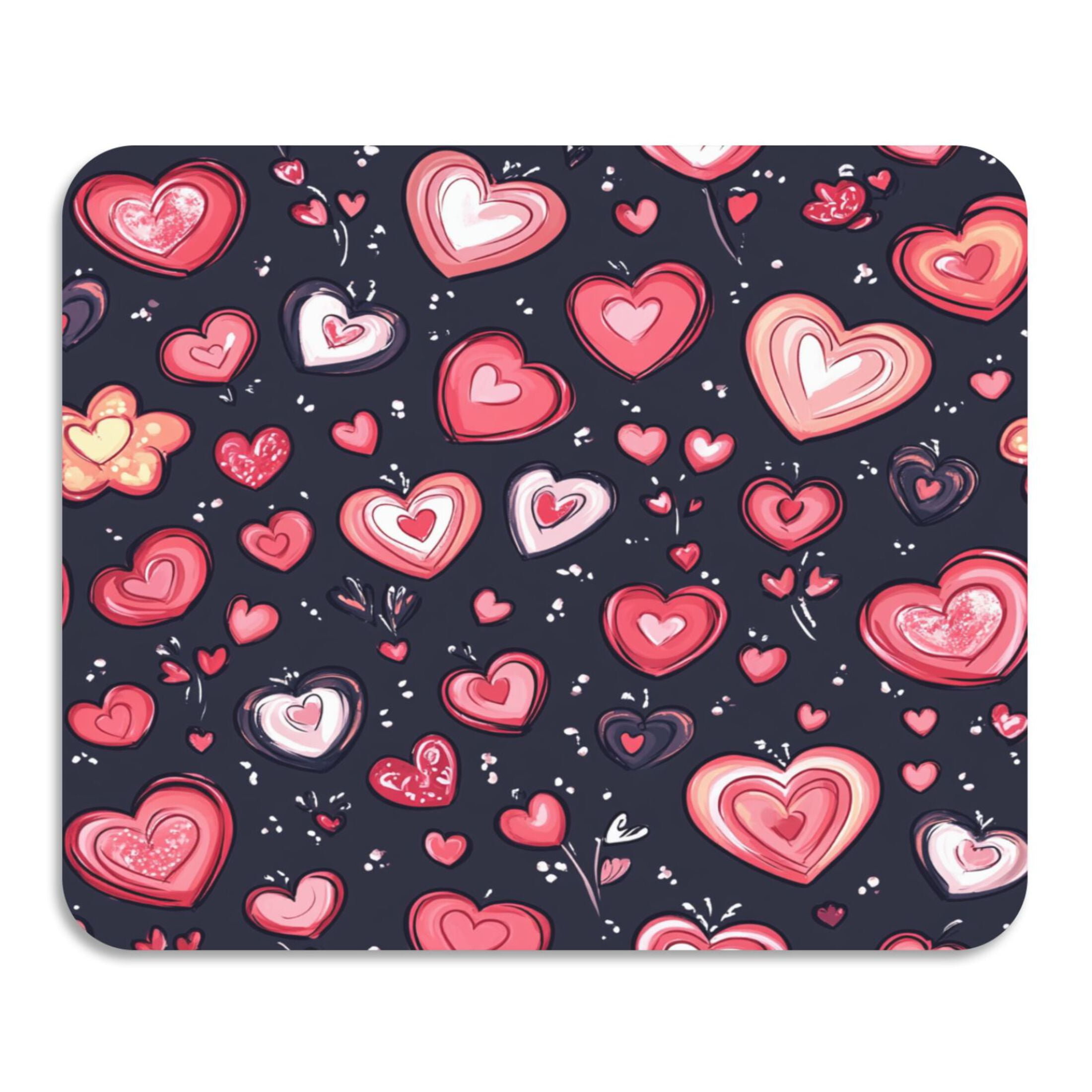 BZSMCE Dish Drying Mats Diatom Heartfelt Whimsy Creativity Pattern Mud ...